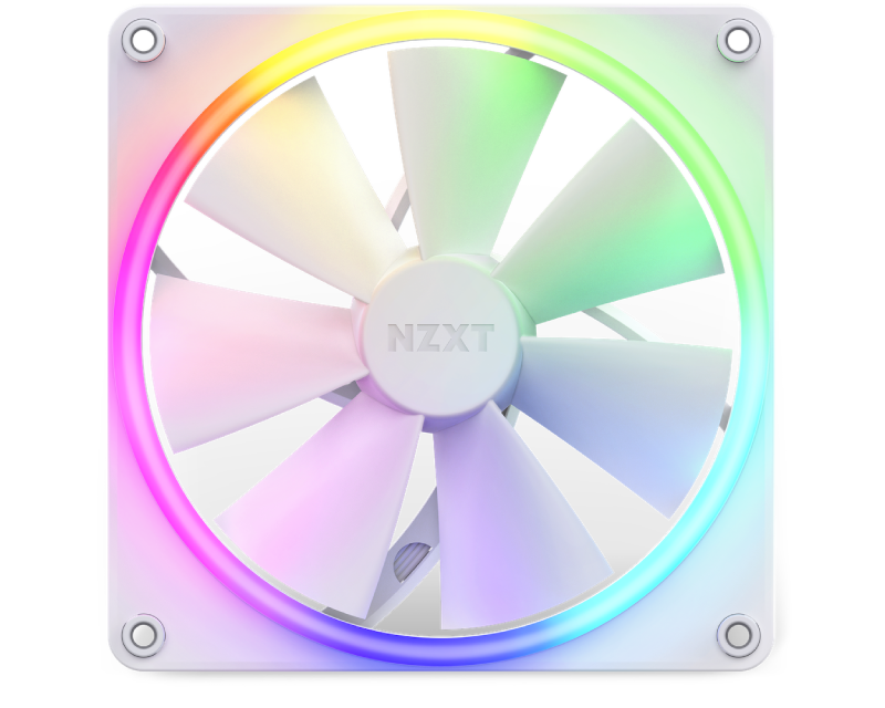 NZXT - F140 RGB 140mm ventilator beli (RF-R14SF-W1)