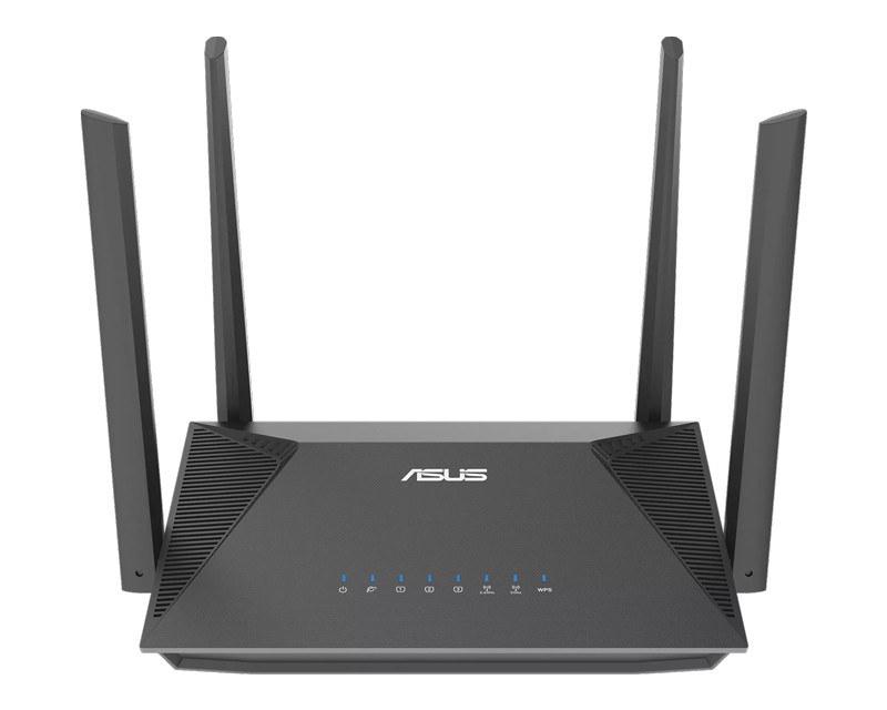 ASUS - RT-AX52 AX1800 Dual-Band Wi-Fi 6 Router