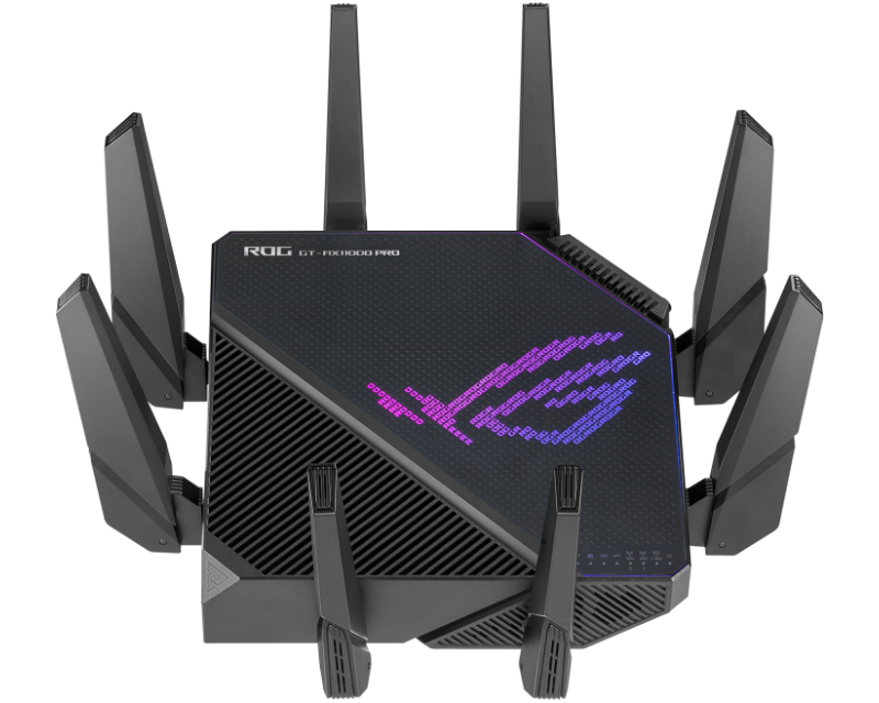 ASUS - ROG Rapture GT-AX11000 PRO Tri-Band WiFi 6 gaming router