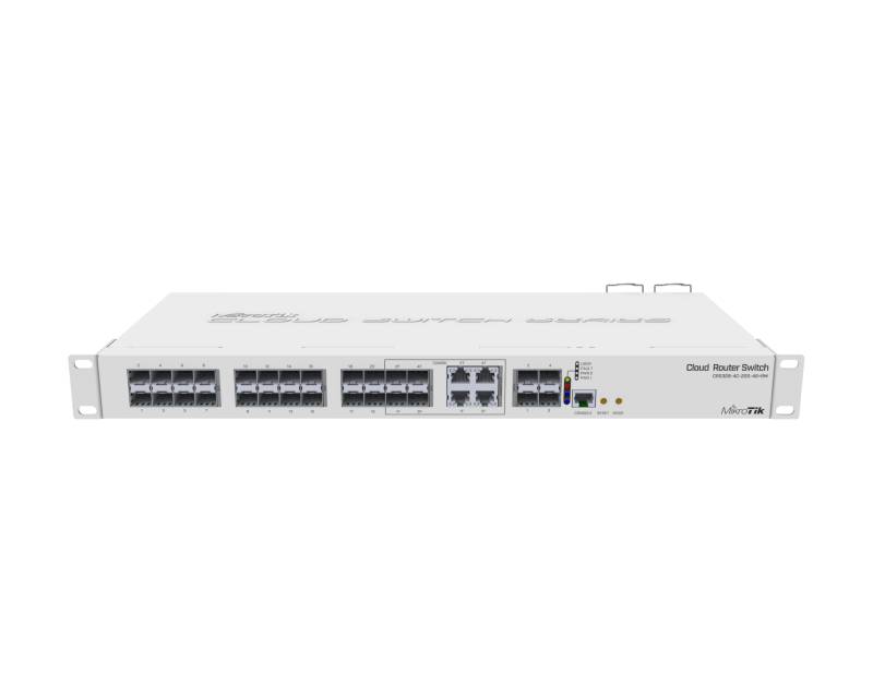 MIKROTIK - (CRS328-4C-20S-4S+RM) RouterOS/SwitchOS L5, Smart switch