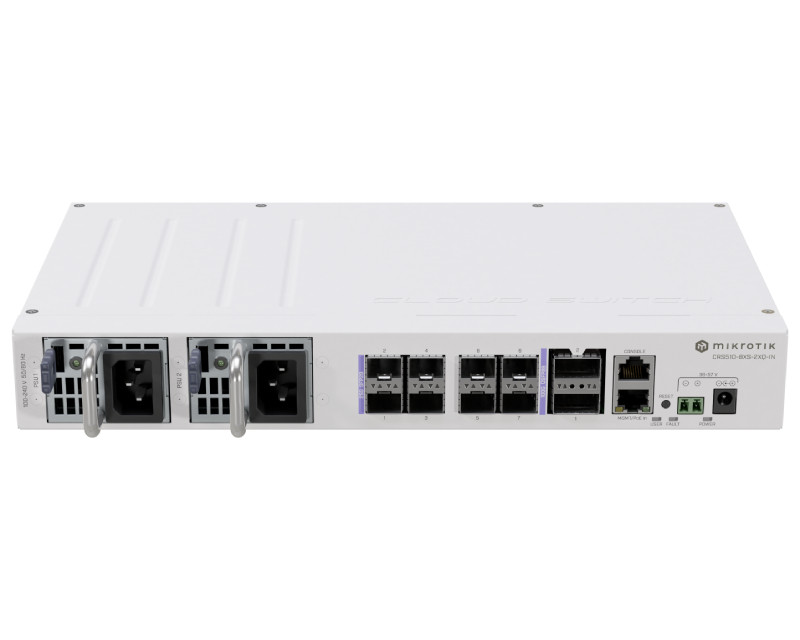 MIKROTIK - (CRS510-8XS-2XQ-IN) Cloud Router Switch