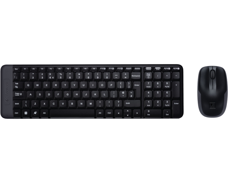 LOGITECH - MK220 Wireless Combo US tastatura + miš
