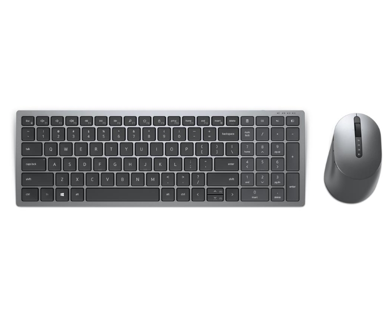 DELL - KM7120W Wireless US tastatura + miš siva