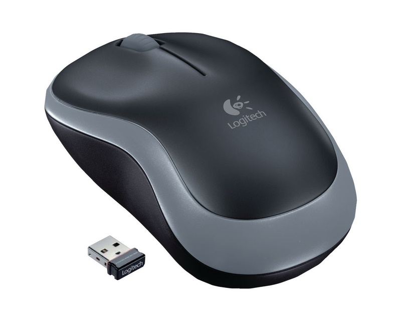 LOGITECH - M185 Wireless sivi miš Retail