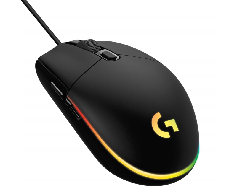 LOGITECH - G102 Lightsync gaming crni miš