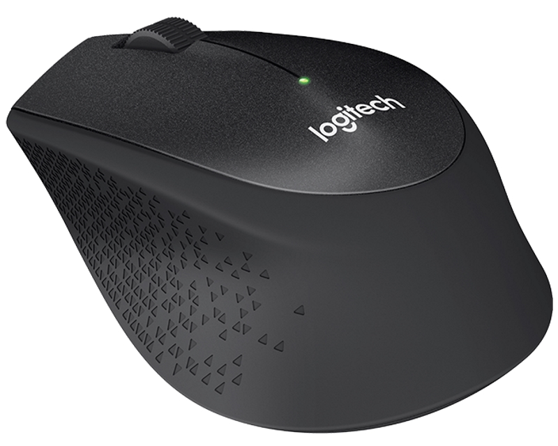 LOGITECH - M330 Silent Plus Wireless crni miš