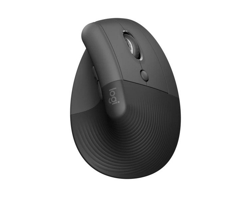 LOGITECH - Lift Vertical Ergonomic Wireless crni miš