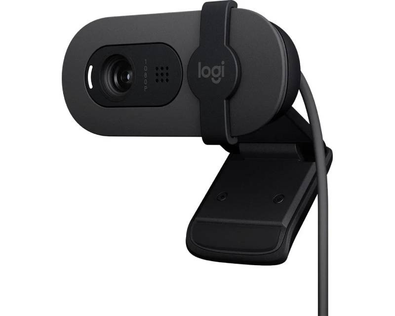 LOGITECH - Brio 100 Full HD Webcam GRAPHITE