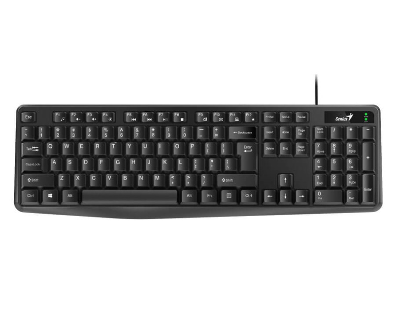GENIUS - KB-117 USB US crna tastatura
