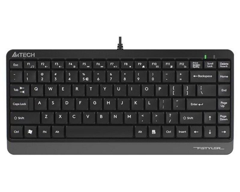 A4 TECH - FK11 FSTYLER USB US siva tastatura