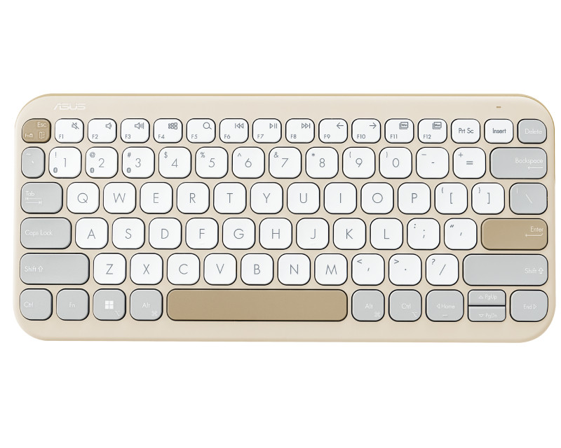 ASUS - KW100 Marshmallow Wireless tastatura BG