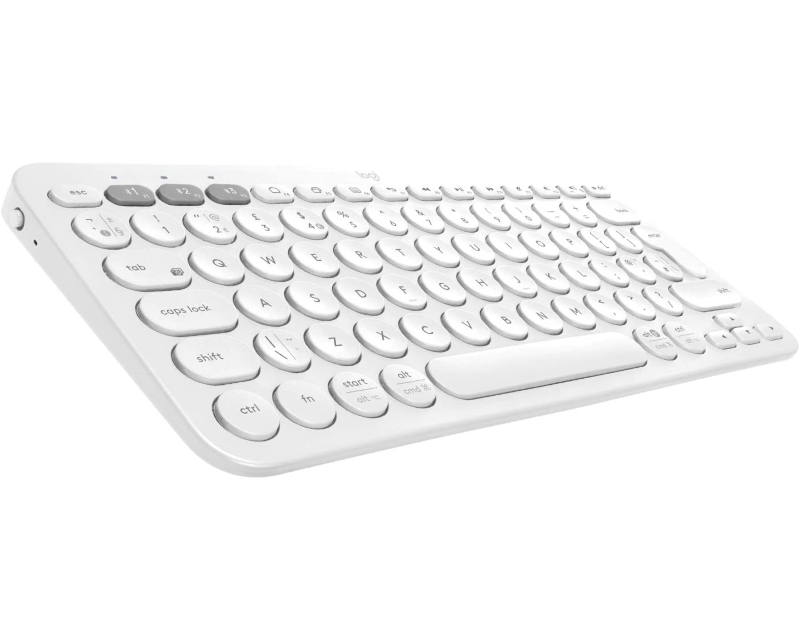 LOGITECH - K380 Bluetooth Multi-device US bela tastatura