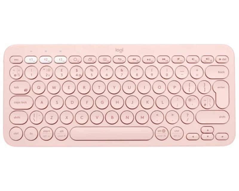 LOGITECH - K380 Bluetooth Multi-device US roze tastatura