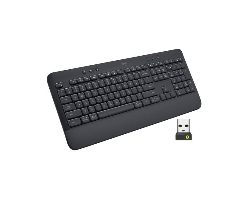 LOGITECH - K650 Signature Wireless US crna tastatura