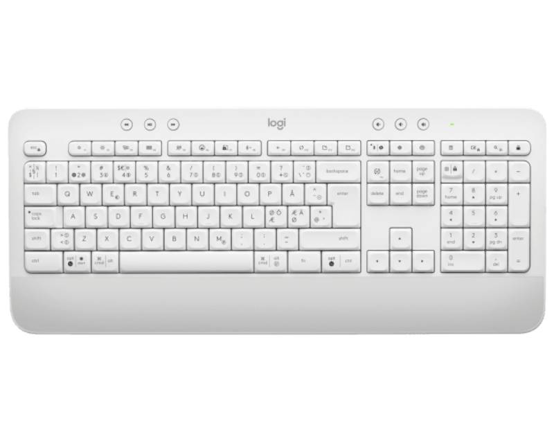 LOGITECH - K650 Signature Wireless US bela tastatura