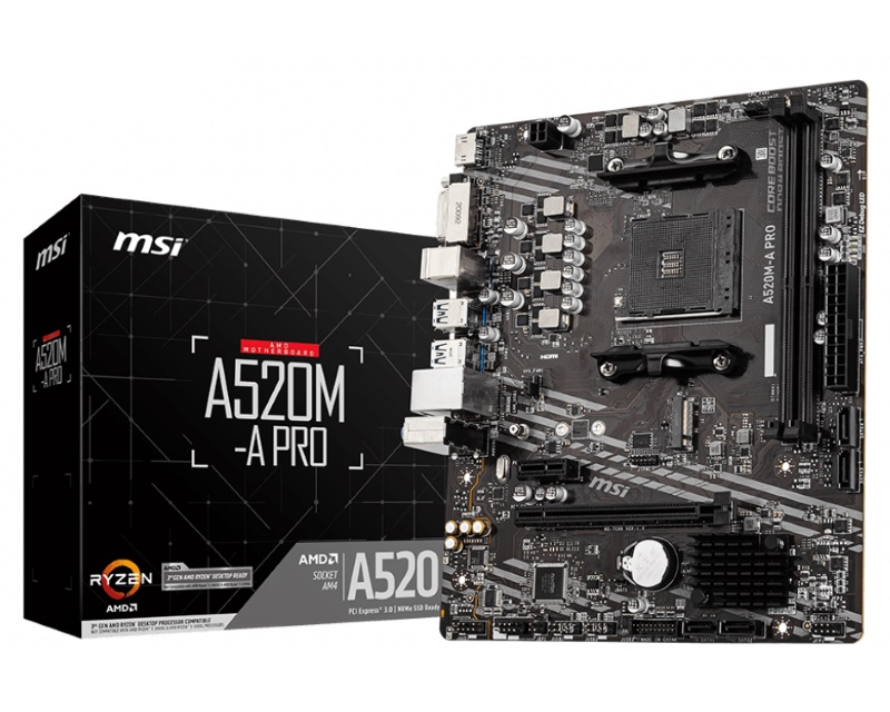 MSI - A520M-A PRO matična ploča