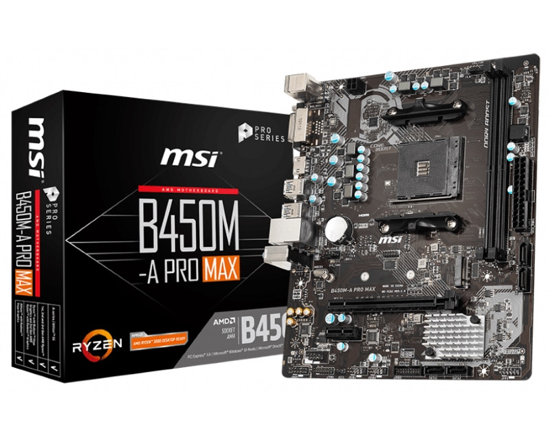 MSI - B450M-A PRO MAX matična ploča