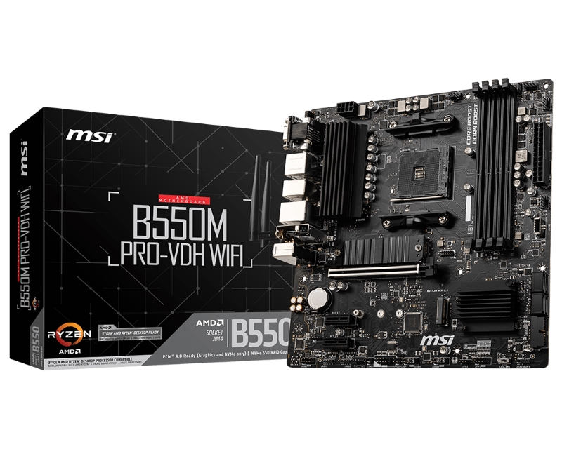 MSI - B550M PRO-VDH WIFI matična ploča