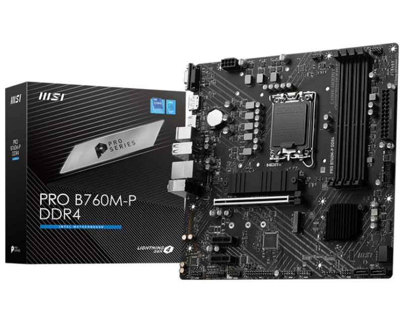 MSI - PRO B760M-P DDR4 matična ploča