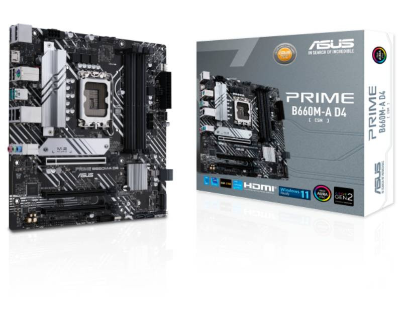 ASUS - PRIME B660M-A D4-CSM matična ploča