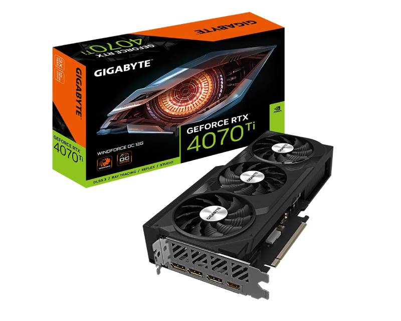 GIGABYTE - nVidia GeForce RTX 4070 Ti 12GB 192bit GV-N407TWF3OC-12GD grafička karta