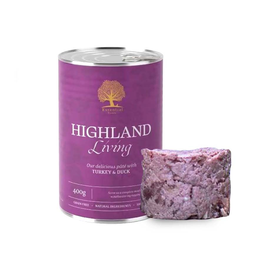 Essential Highland Living, Turkey & Duck – 400g
Title