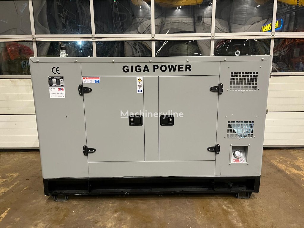 Giga Power LT-W30GF 37.5KVA closed set diesel generator