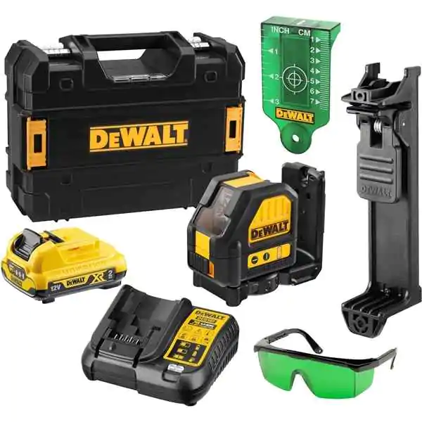 DeWALT laserski nivelator linijski DCE088D1G zeleni