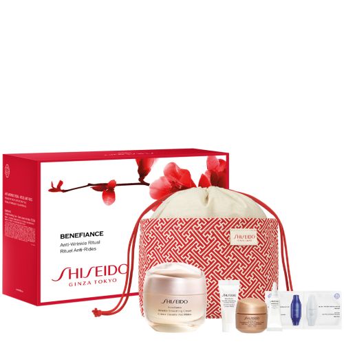Shiseido Benefiance Wrinkle Smoothing Cream Pouch Set 24