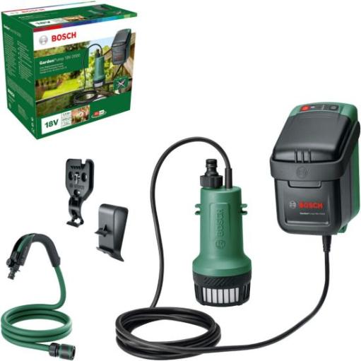 Bosch GardenPump 18 Akumulatorska pumpa za zalivanje, bez baterije i punjača 06008C4203