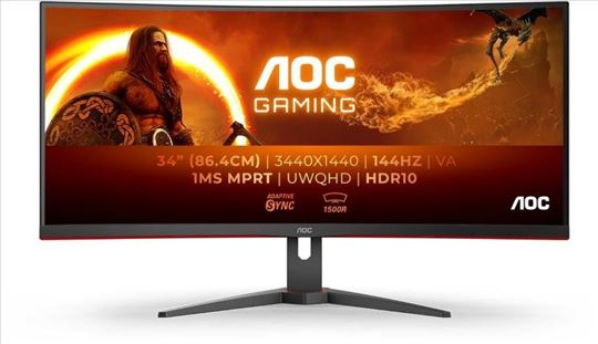 Monitor 34" AOC CU34G2XE/BK Gaming DP