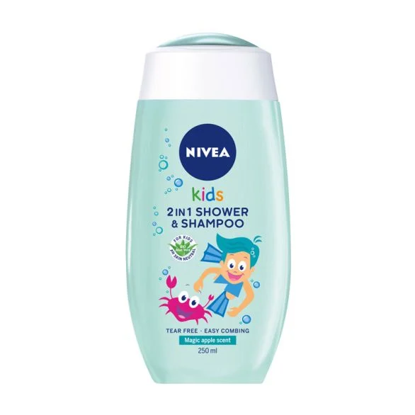 Nivea 2u1 gel za tuširanje za dečake 250ml