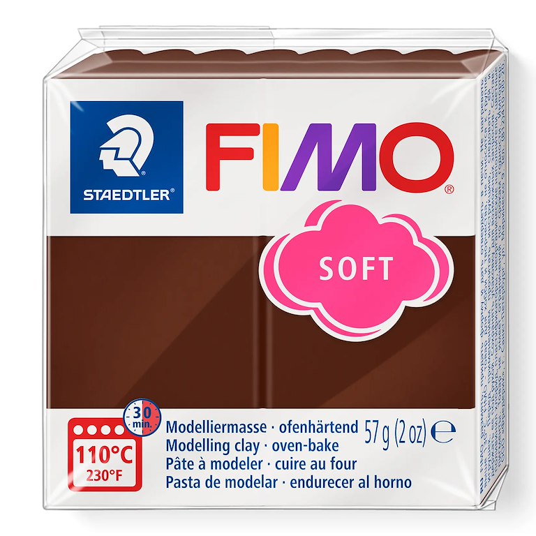 FIMO mekana čokolada od polimerne gline