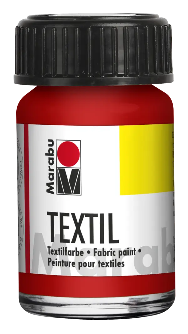 Marabu Boja za tekstil 15ml, Crvena