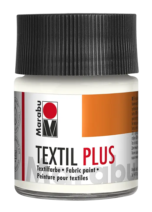 Marabu Boja za tekstil Textil plus 50ml, Bela