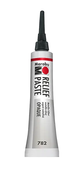 Marabu Kontur pasta, 20ml, Srebrna