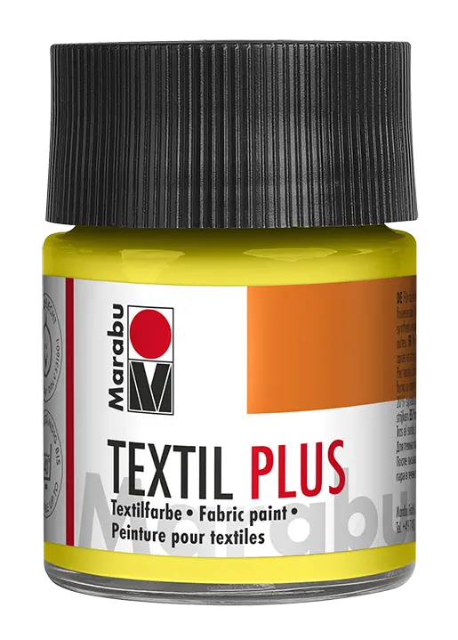 Marabu Boja za tekstil Textil plus 50ml, Limun žuta