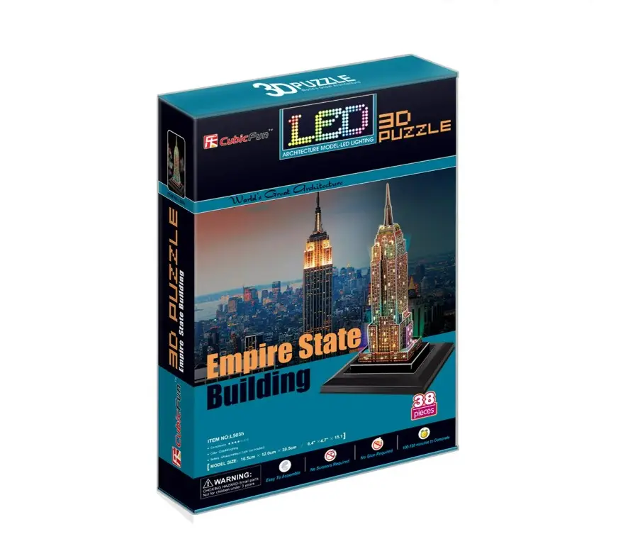 CUBIC FUN Puzzle 3D Empire State Building L503h