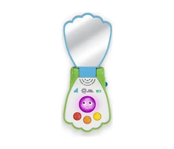 Baby Einstein Muzička igračka za bebe Shell Phone 13146, Zelena