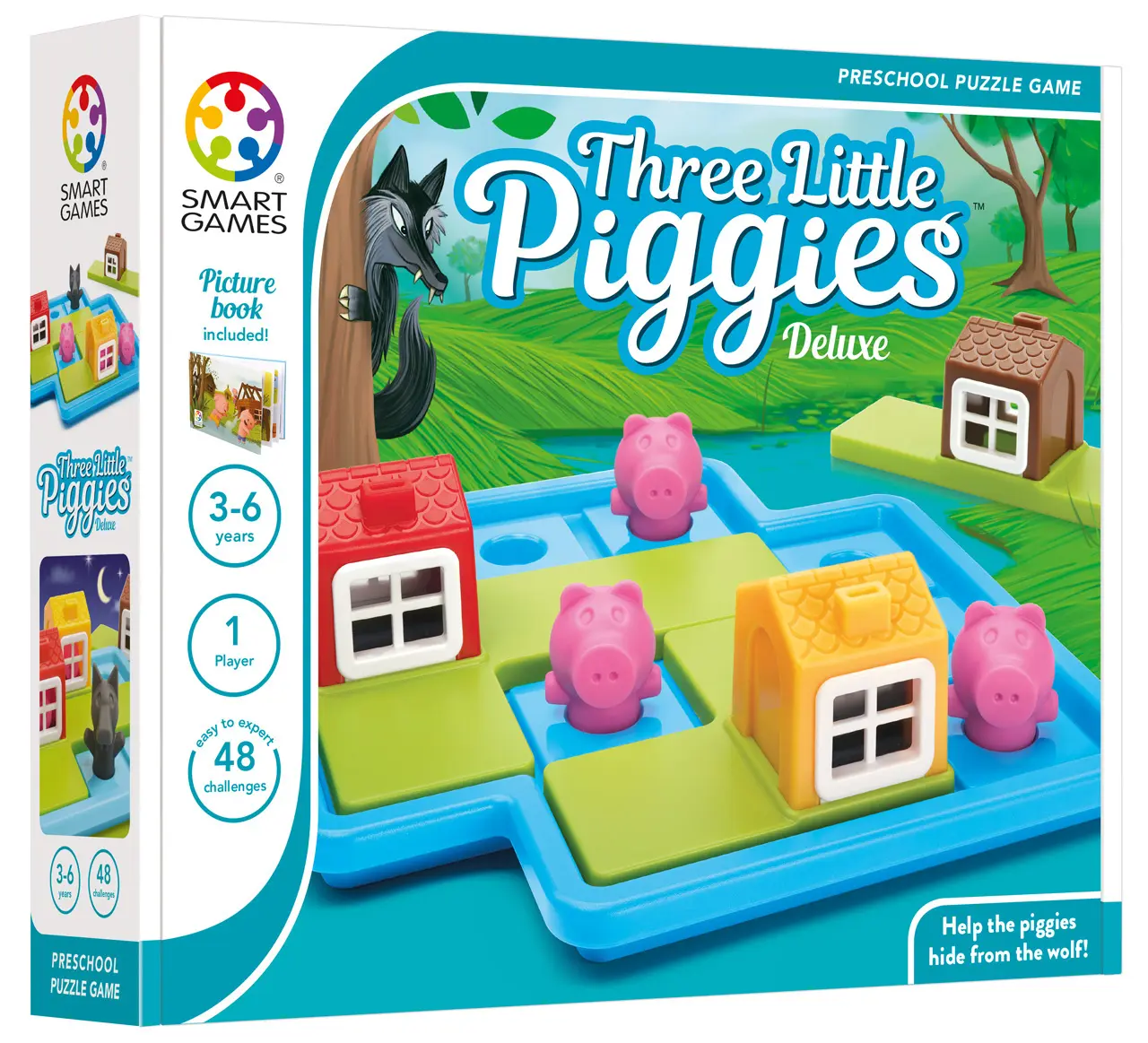 SMARTGAMES Logička igra Three Little Piggies Deluxe