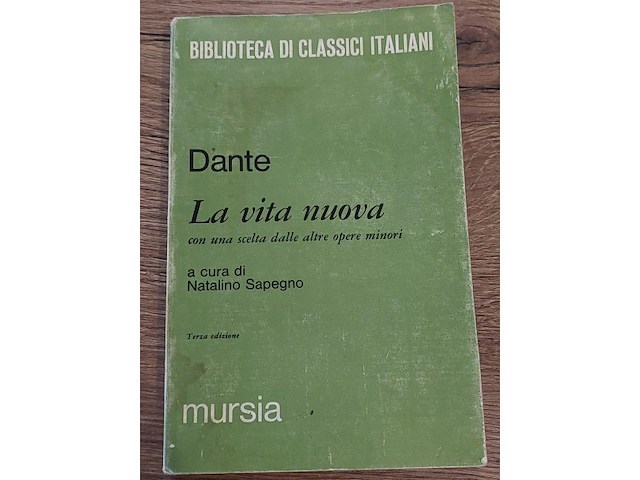 La vita nuova - Dante