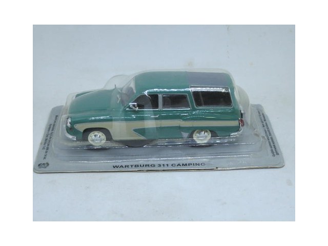 1:43 DeAgostini wartburg 311 camping