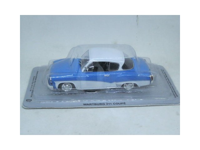 1:43 DeAgostini wartburg 311 coupe