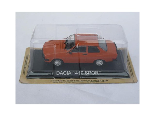 1:43 DeAgostini dacia 1410 sport