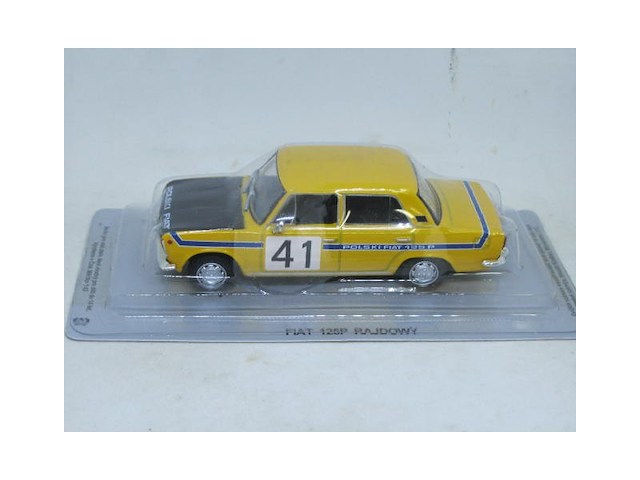 1:43 DeAgostini fiat 125P rally