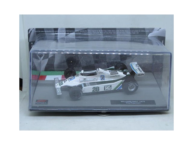 1:43 altaya F1 williams FW07