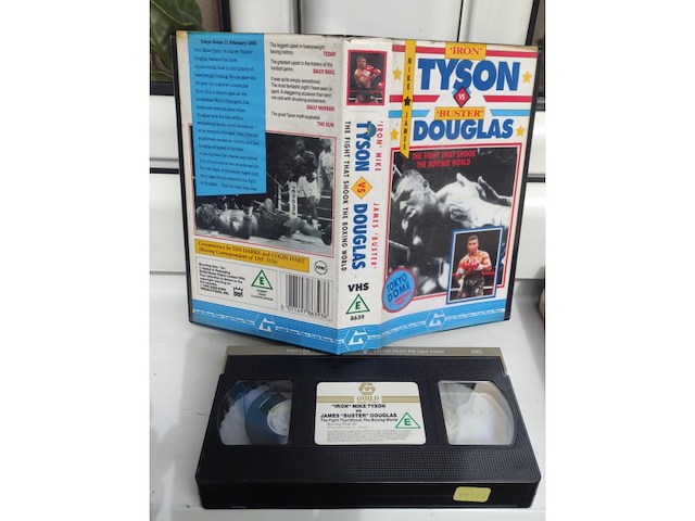 TYSON vs DOUGLAS ultra RARE VHS