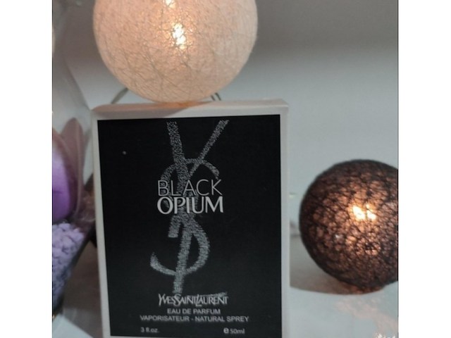 Black Opium Yves Saint Laurent ženski parfem 50 ml