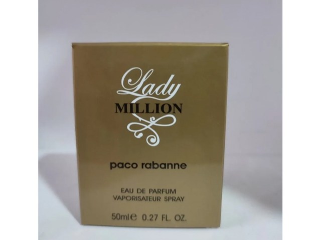 Lady Million Paco Rabanne ženski parfem 50 ml