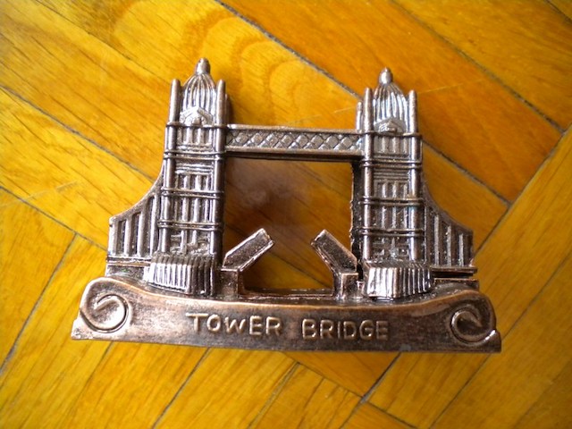 TOWER BRIDGE LONDON, zarezac SUVENIR